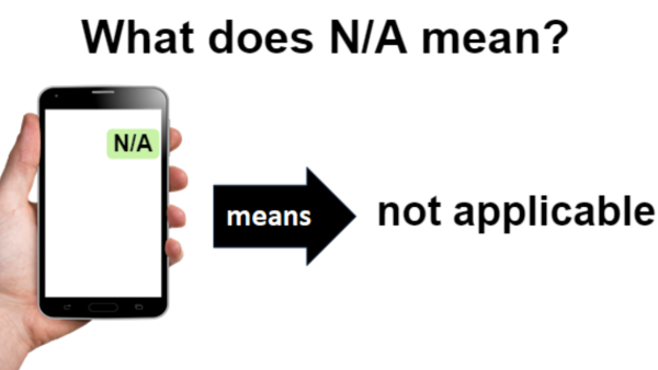 Ultimate Guide: What Does N/A Mean in Various Contexts? - Legal Inquirer
