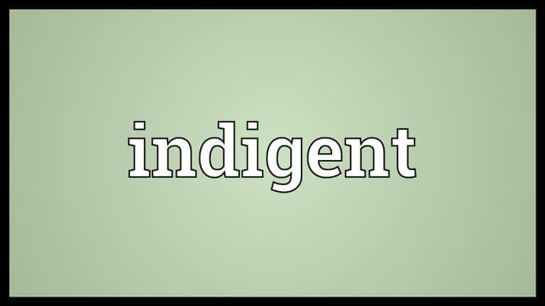 What Does Indigent Mean? What’s The Difference Between Poor and ...