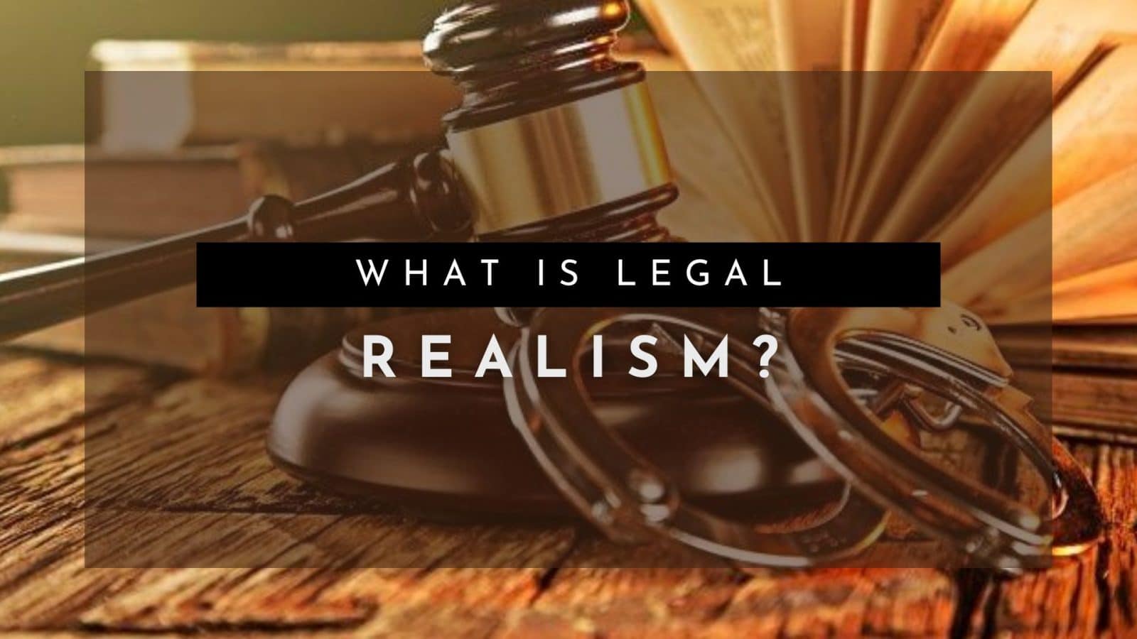 What is legal realism? What are the core claims of legal realism ...
