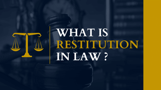 What Is Restitution In Law? When Is Restitution Inappropriate? - Legal ...