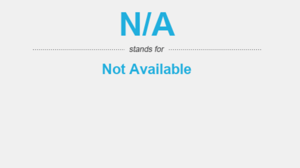 Ultimate Guide: What Does N/A Mean in Various Contexts? - Legal Inquirer